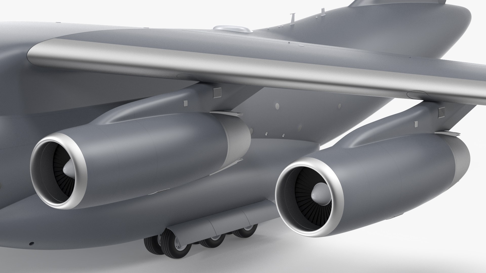 3D Large Military Transport Aircraft model - TurboSquid 1722132