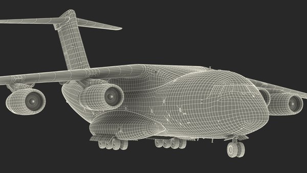 3D Large Military Transport Aircraft model - TurboSquid 1722132