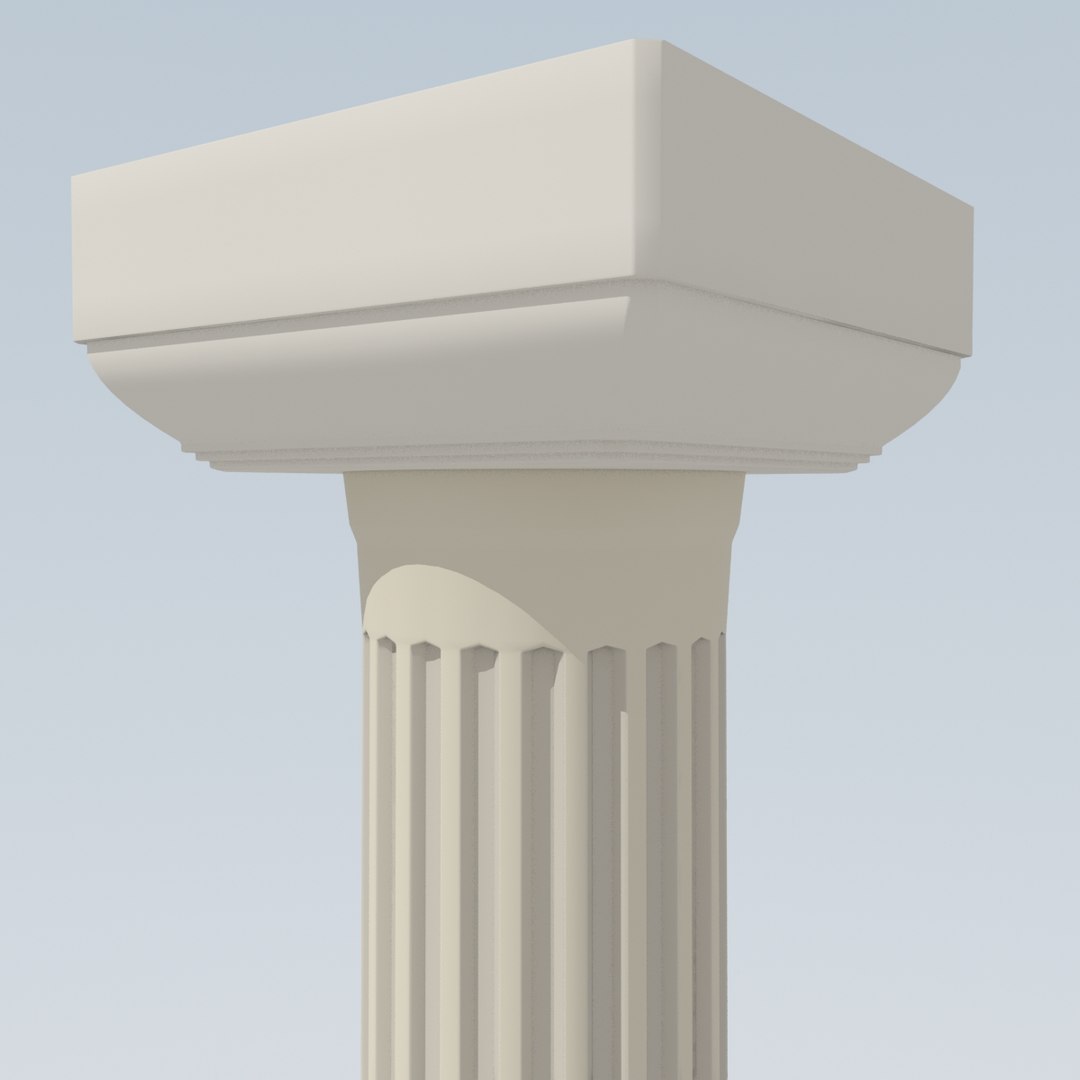 3d Model Pillar