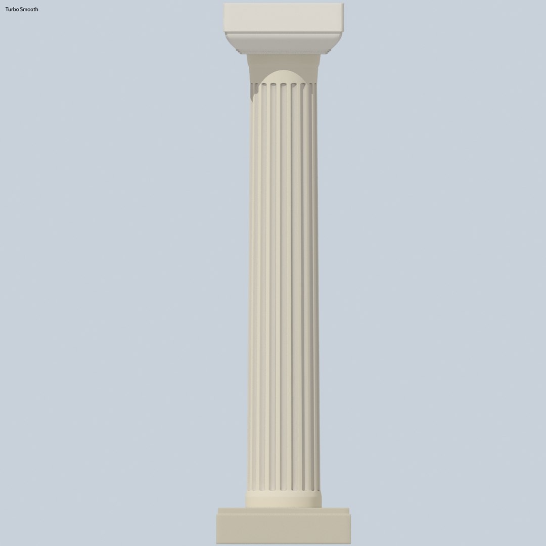 3d Model Pillar