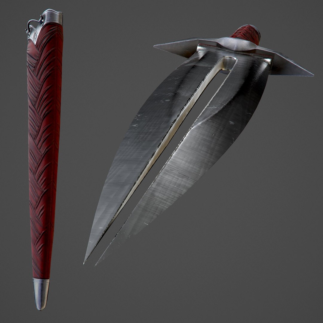 3D Ready Assassin Knife Pbr Model - TurboSquid 1209068
