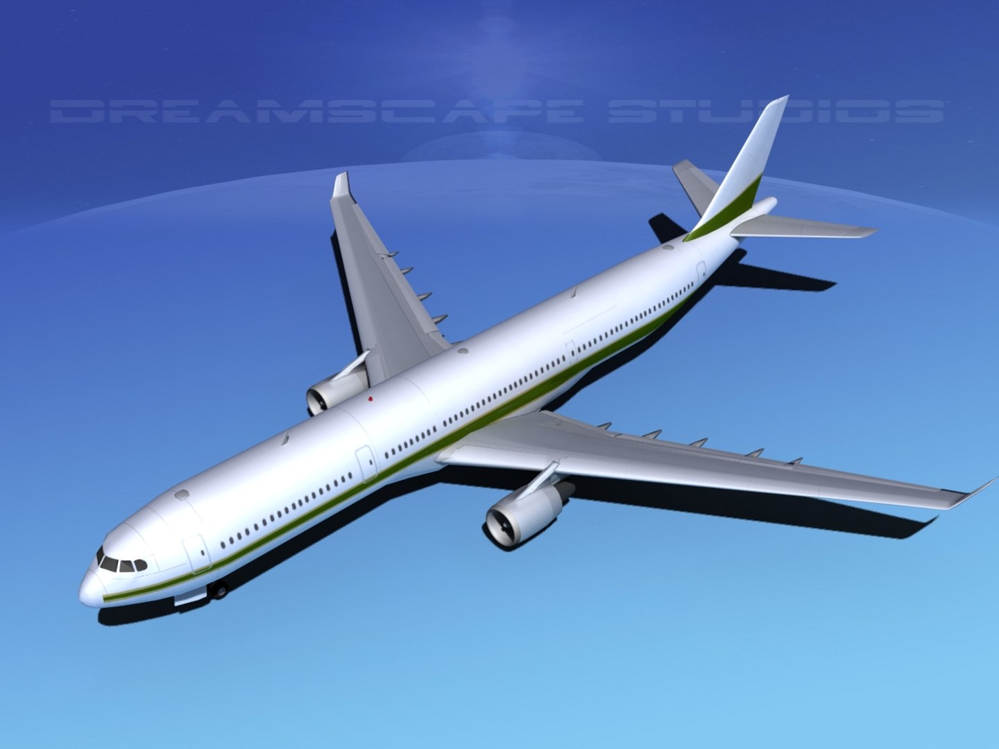 3d airbus a330-300 a330 model