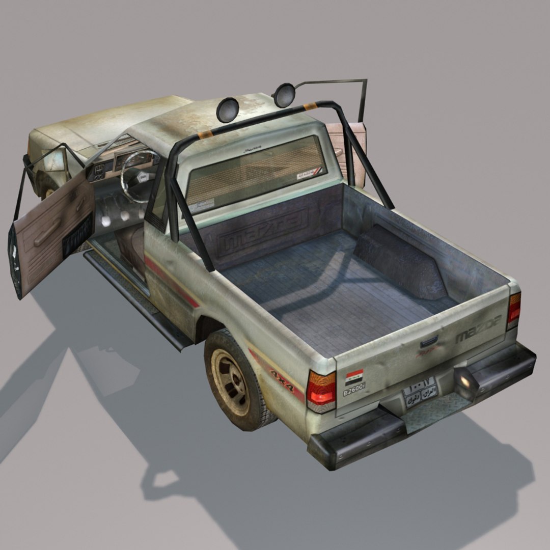 Arab City Element Pickup 3d Max