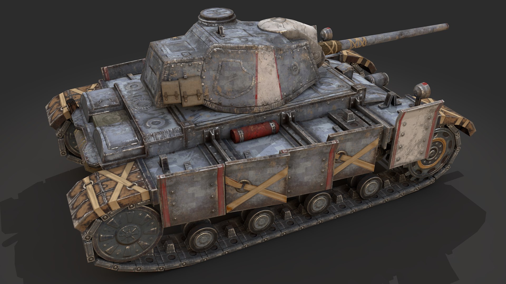 Tank Vehicle 3D Model - TurboSquid 1578119