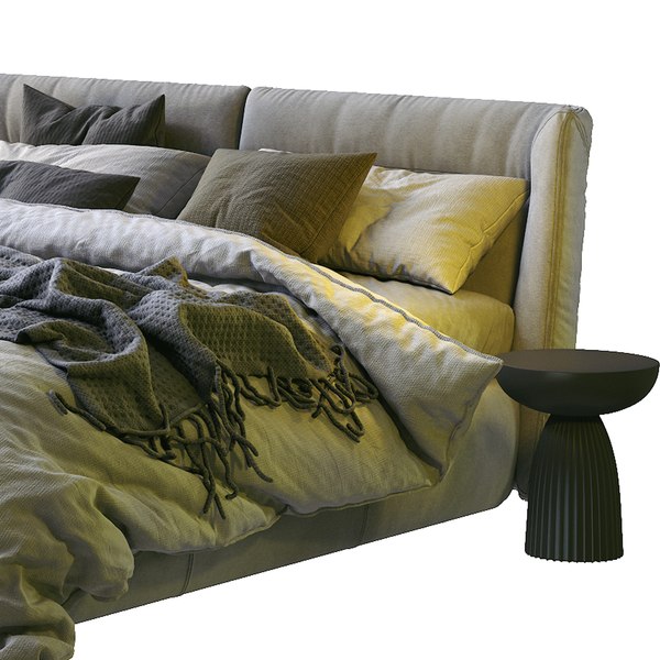 3D gamma bed tulip night - TurboSquid 1637570