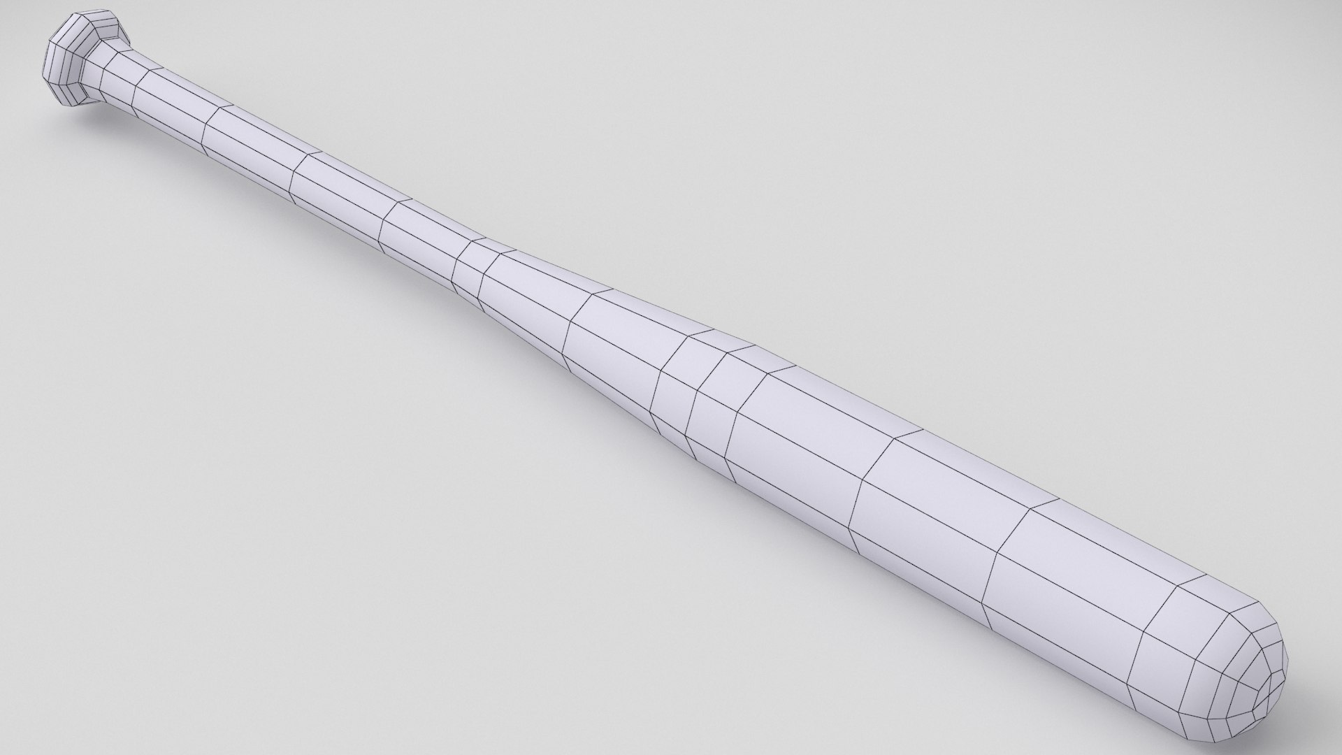 3D Model Baseball Bat 02 - TurboSquid 1961396