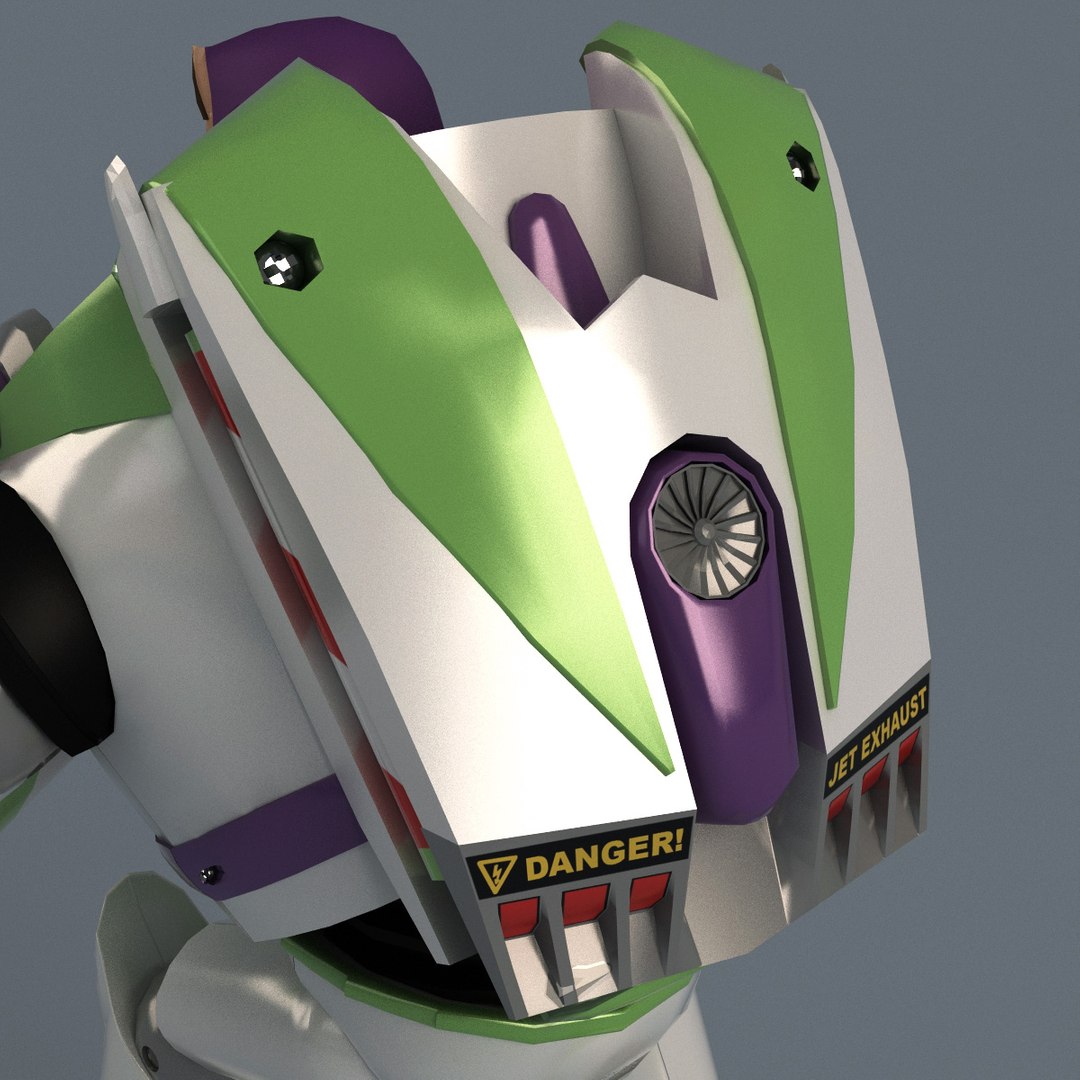 3ds max buzz lightyear pose 4