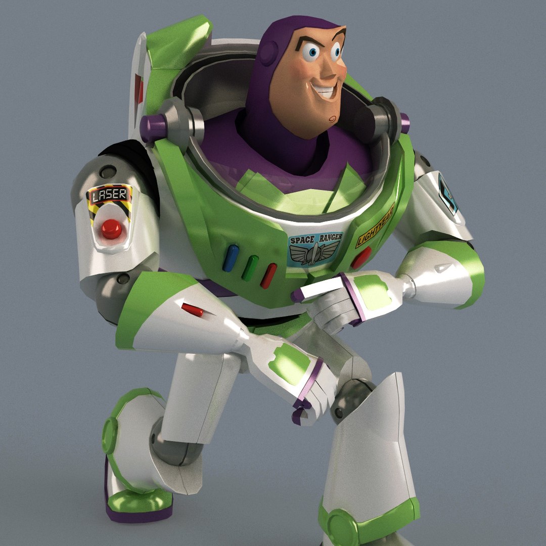3ds max buzz lightyear pose 4