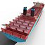 3ds Max Triple E Class Container Ship