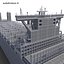 3ds Max Triple E Class Container Ship