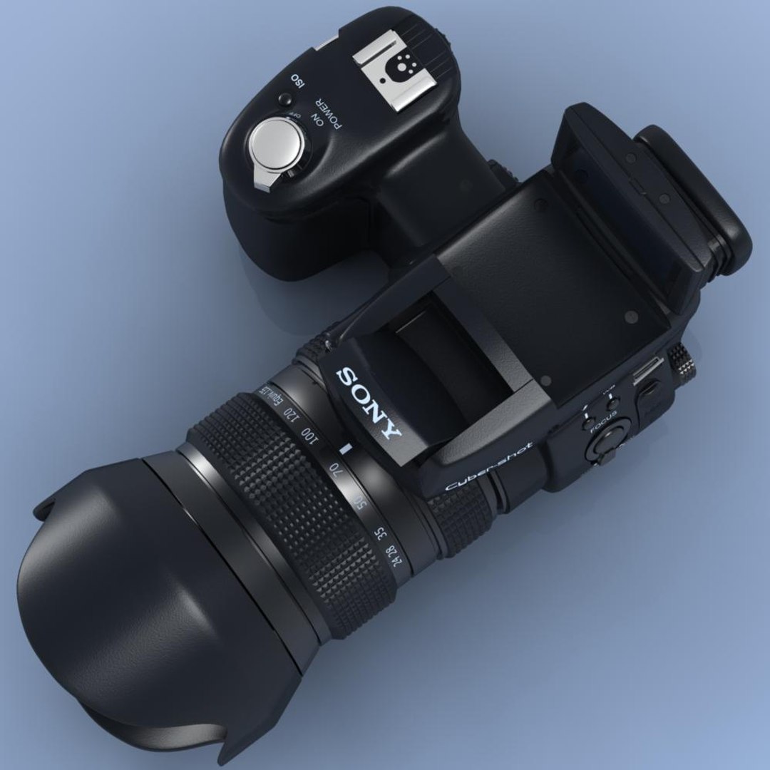 Sony Cybershot Dsc-r1 3d Model