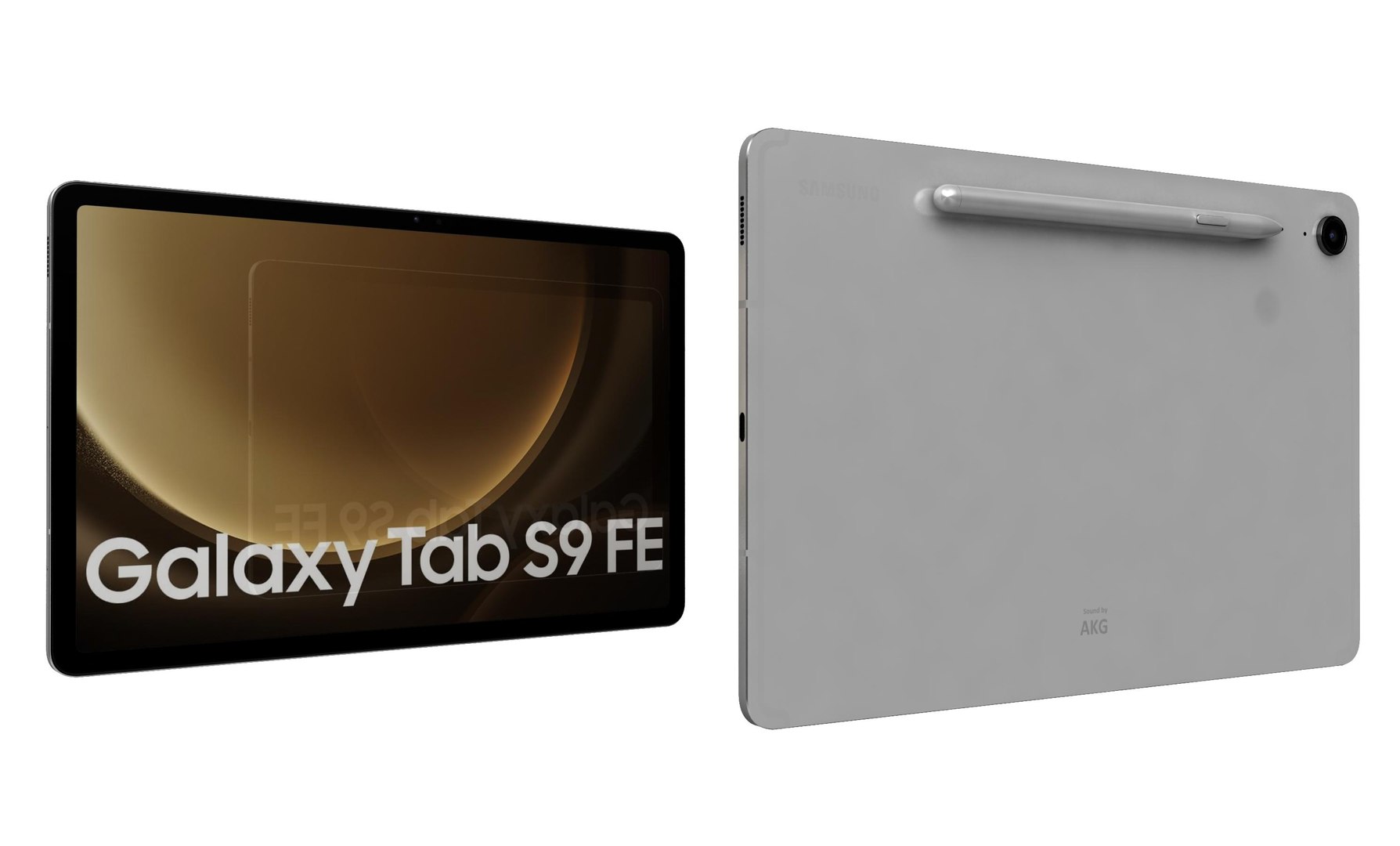 3D Samsung Galaxy Tab S9 FE White Model - TurboSquid 2145122