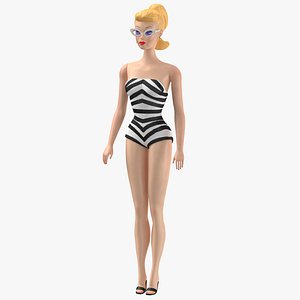 Low Poly Barbie Doll 3D Models For Download | TurboSquid