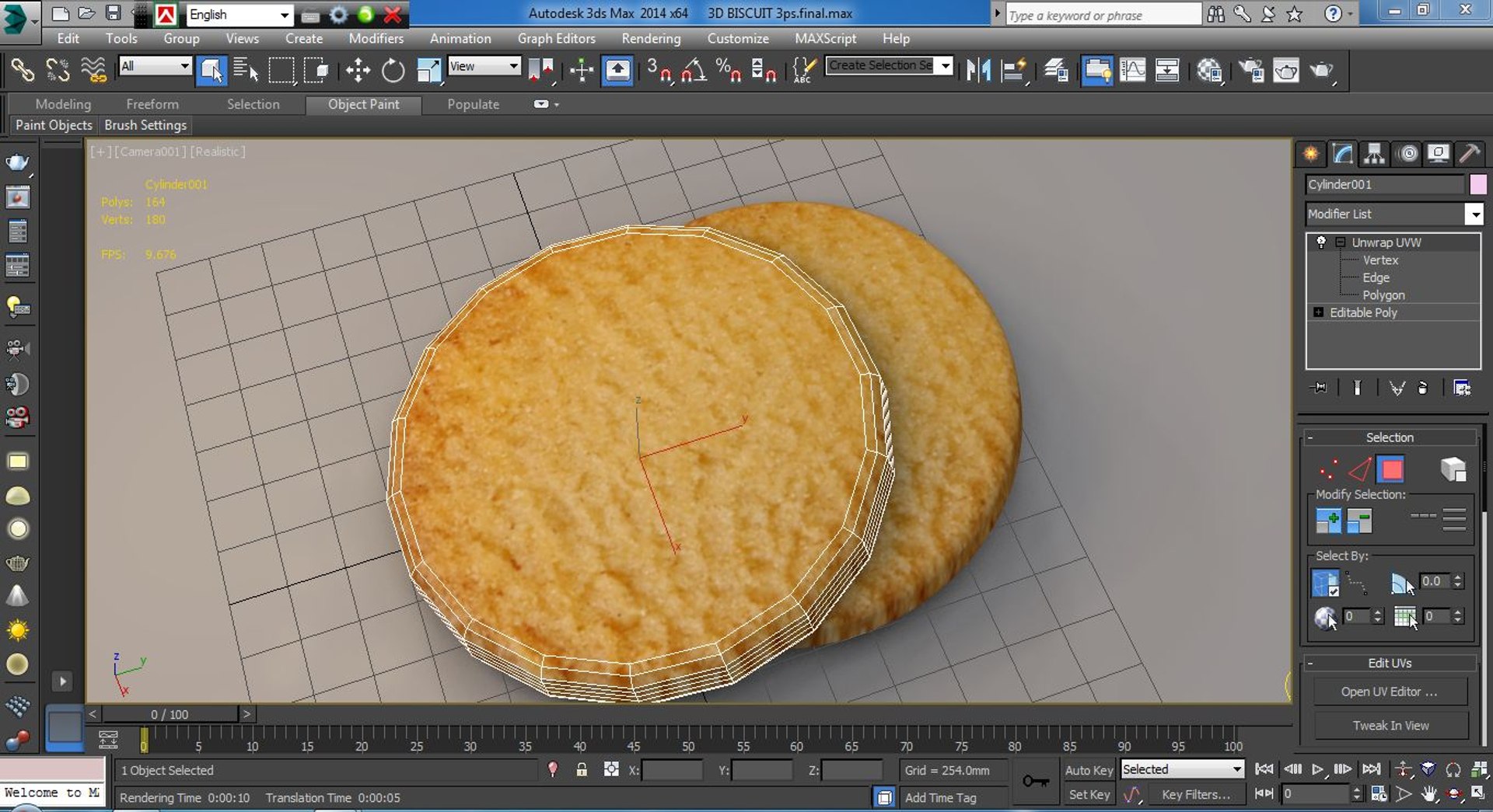 Biscuit Model - TurboSquid 1207646