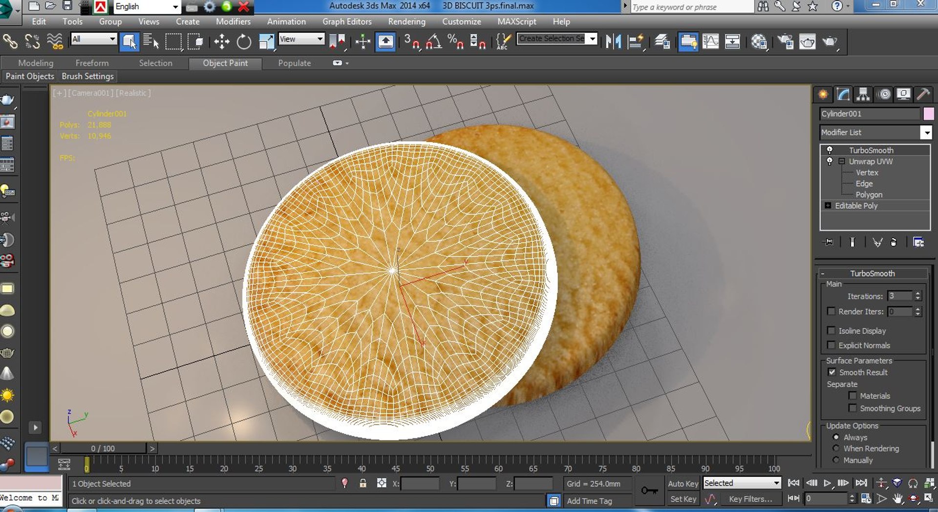 Biscuit Model - TurboSquid 1207646