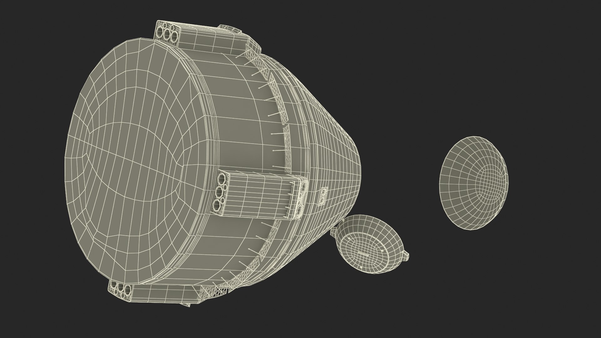 Boeing Starliner Spacecraft With Open Airlock - TurboSquid 2268784