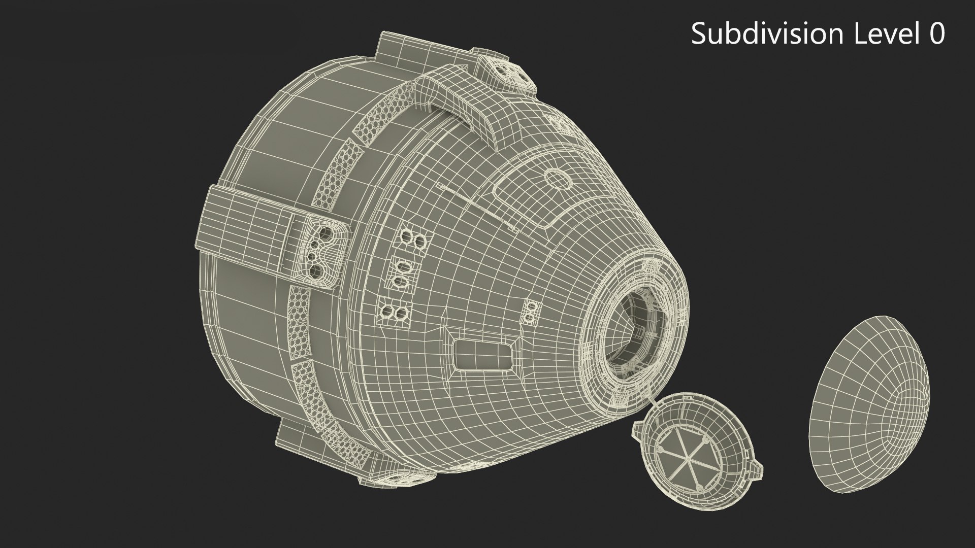 3D Model Boeing Starliner Spacecraft With Open Airlock - TurboSquid 2268784