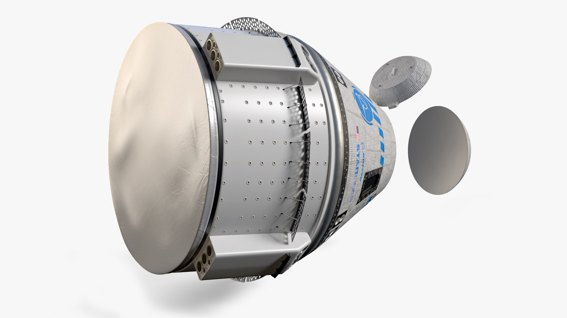 Boeing Starliner Spacecraft With Open Airlock - TurboSquid 2268784