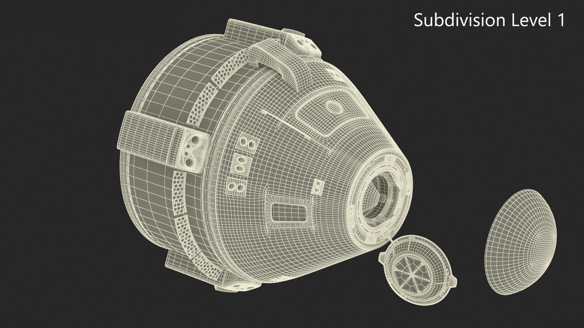 3D Model Boeing Starliner Spacecraft With Open Airlock - TurboSquid 2268784