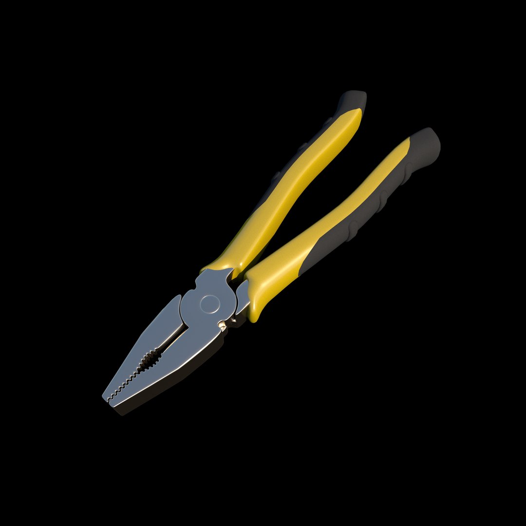 Plier File Openable 3D Model - TurboSquid 1419103