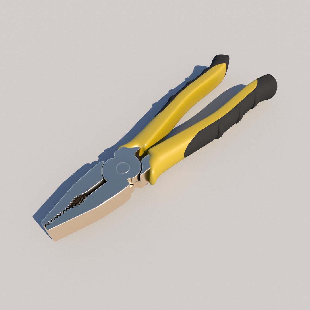 Plier File Openable 3D Model - TurboSquid 1419103