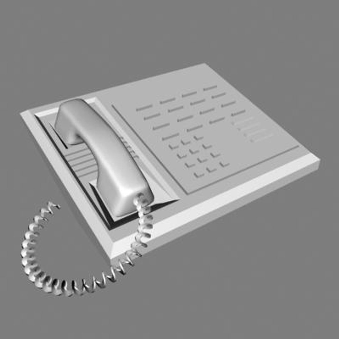 3d model of phone