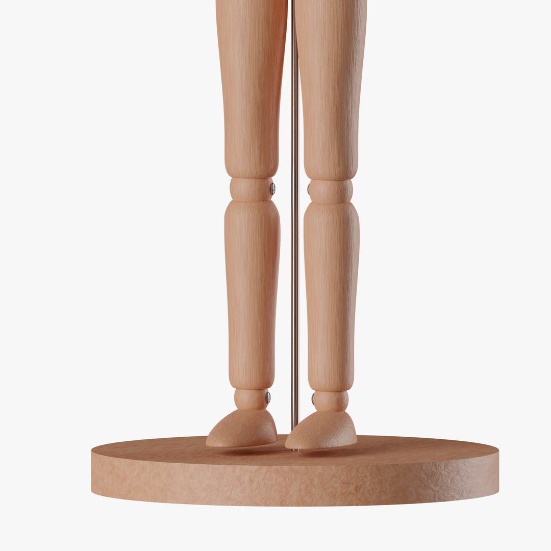 Free Wooden Dummy 02 3D Model - TurboSquid 2044940
