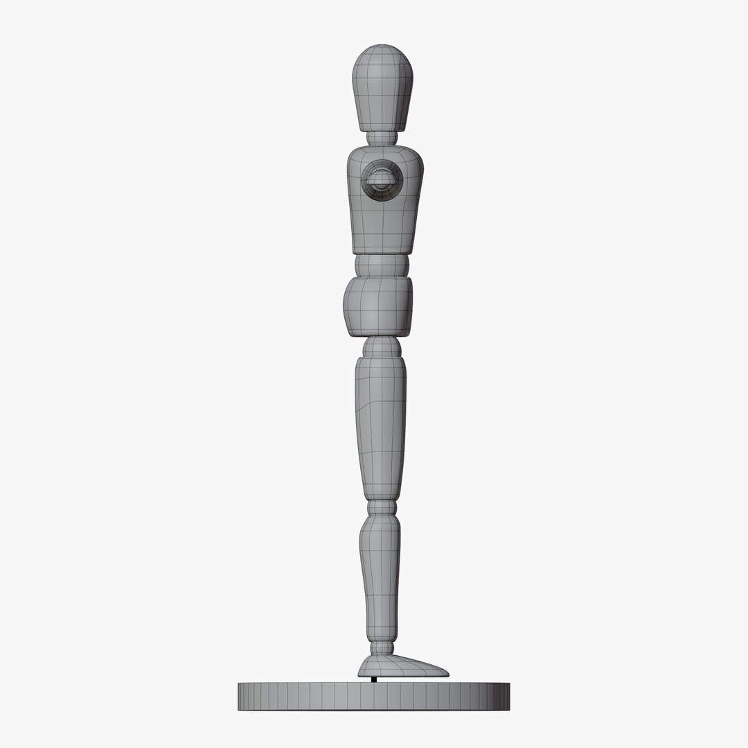 Free Wooden Dummy 02 3D Model - TurboSquid 2044940