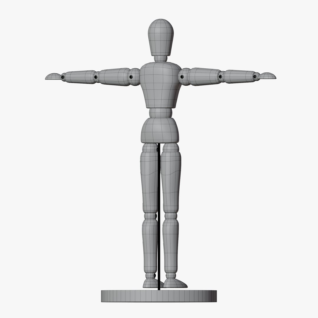 Free Wooden Dummy 02 3D Model - TurboSquid 2044940
