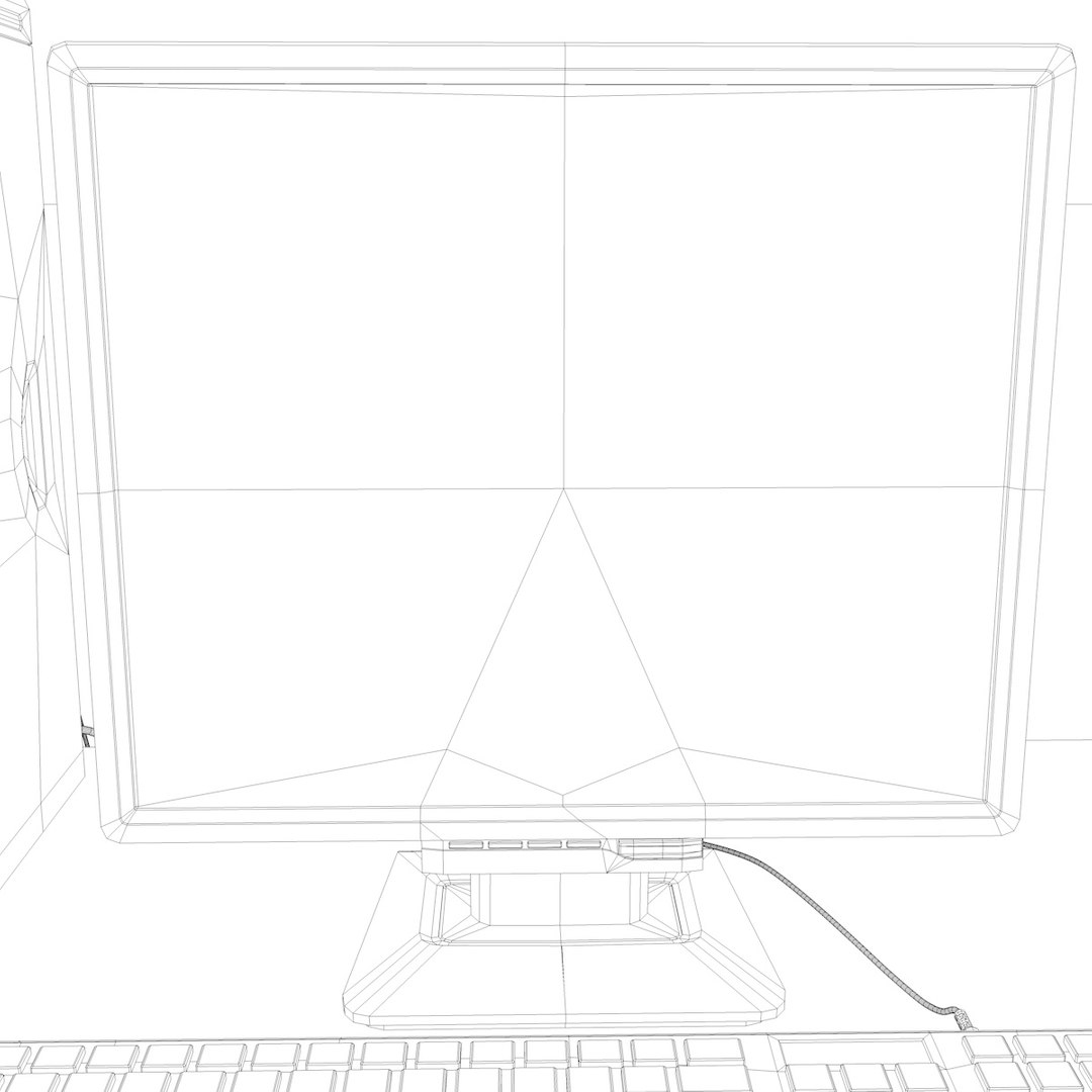 Computer 3D model - TurboSquid 1503429