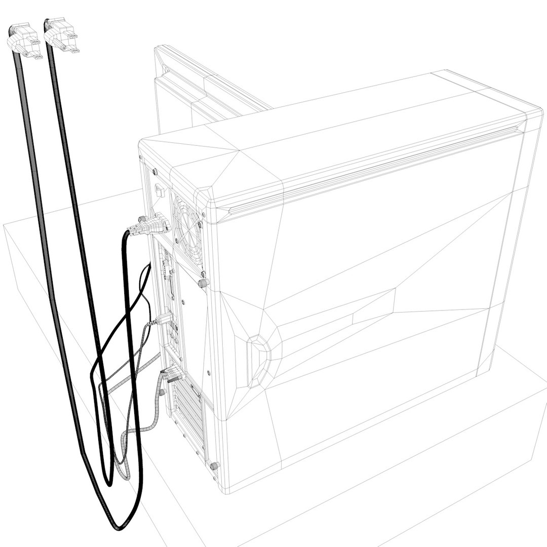Computer 3D model - TurboSquid 1503429