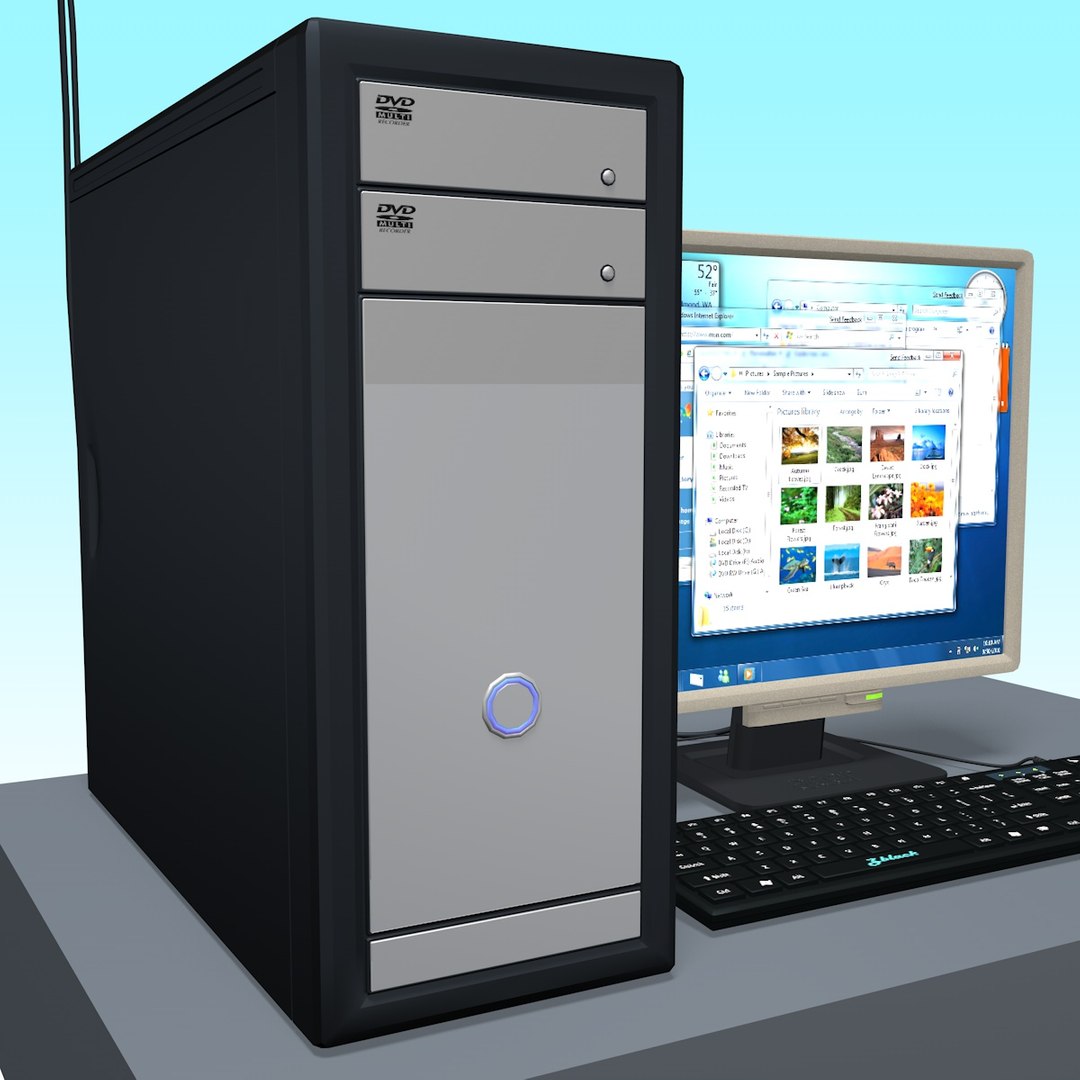 Computer 3D Model - TurboSquid 1503429