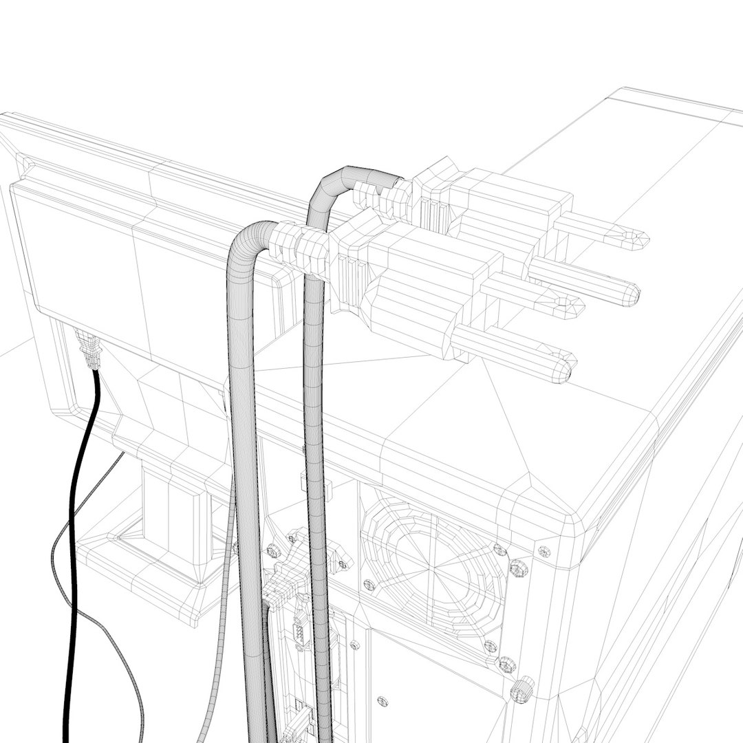 Computer 3D model - TurboSquid 1503429