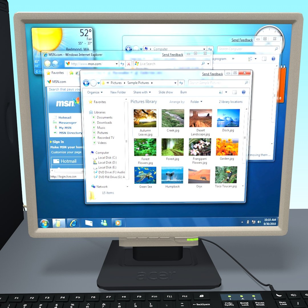 Computer 3D Model - TurboSquid 1503429