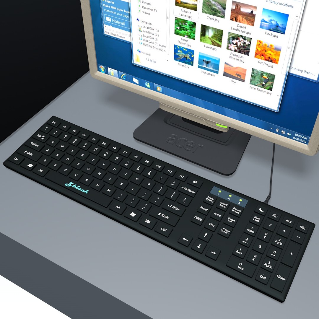 Computer 3D Model - TurboSquid 1503429