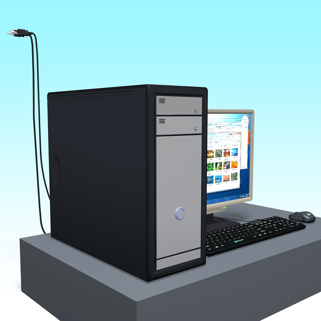 Computer 3D Model - TurboSquid 1503429