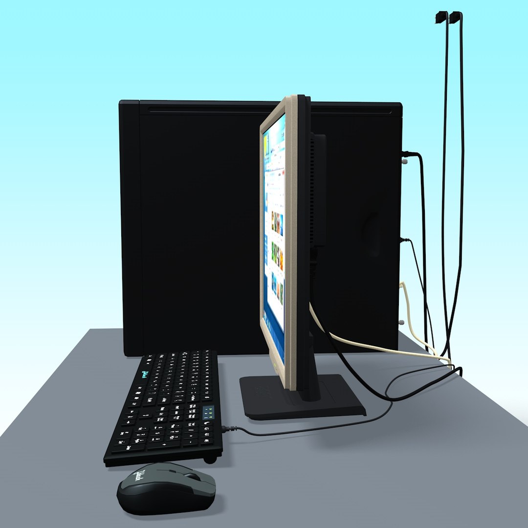 Computer 3D Model - TurboSquid 1503429