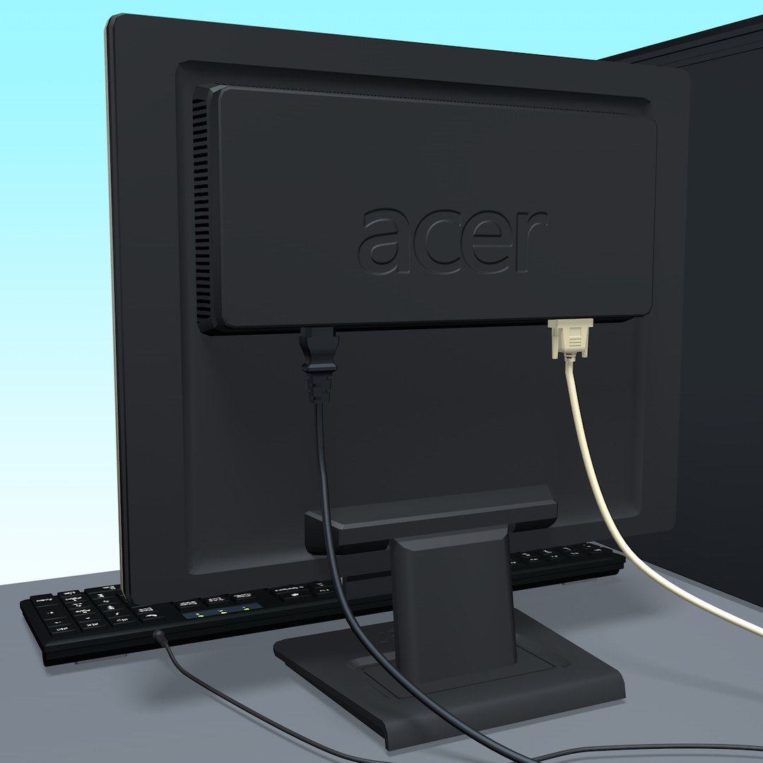 Computer 3D Model - TurboSquid 1503429