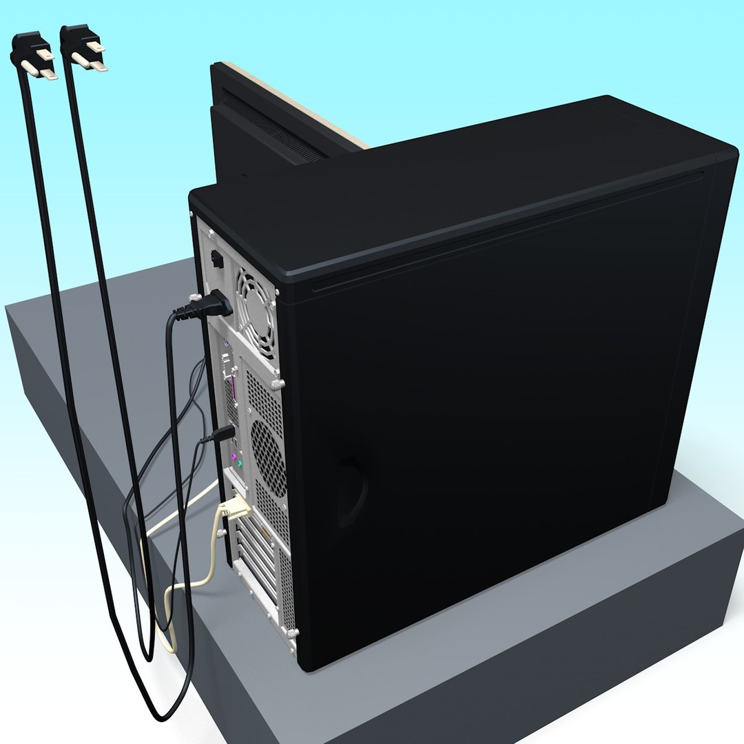 Computer 3D Model - TurboSquid 1503429