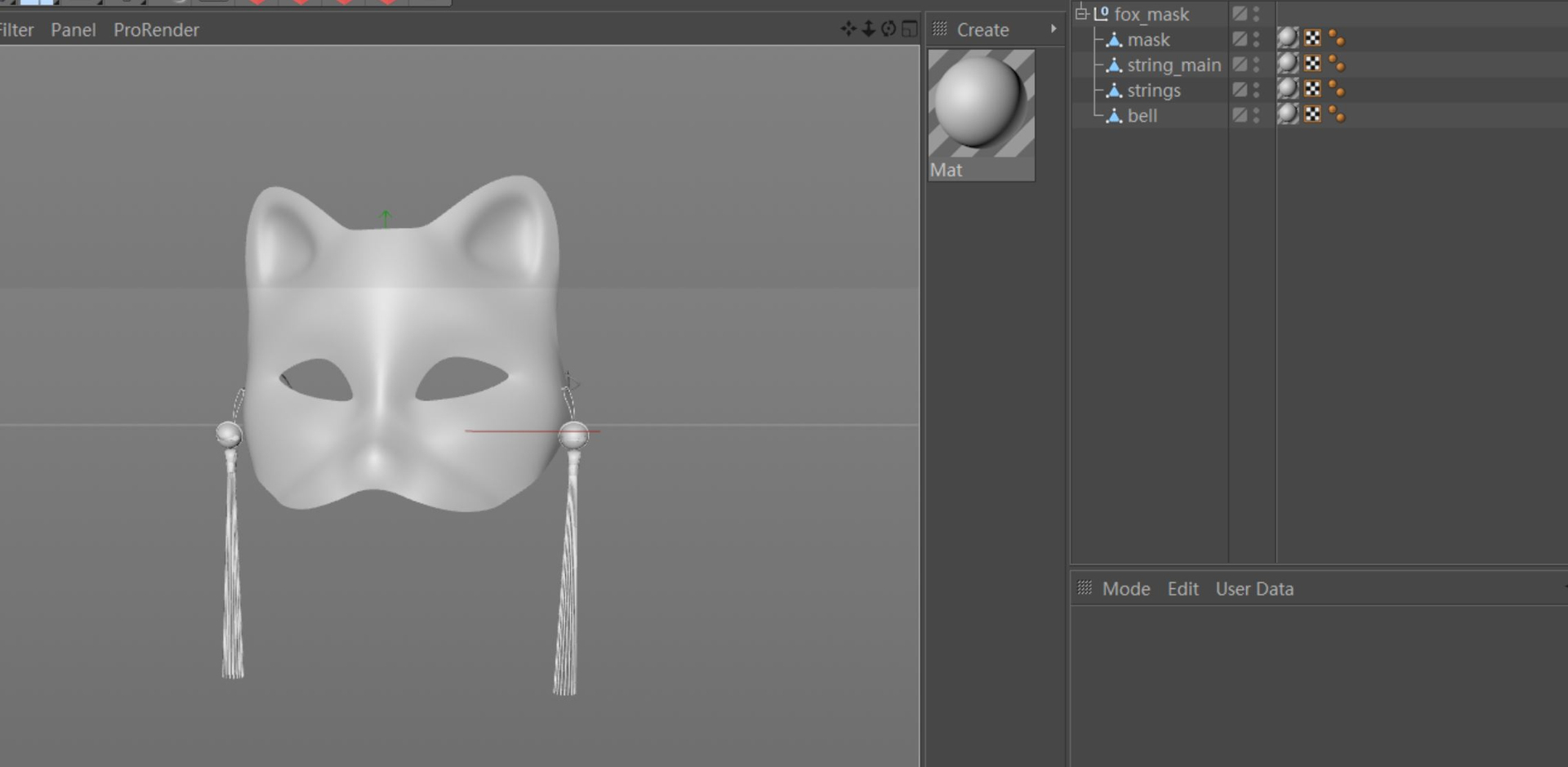 3D fox mask - TurboSquid 1689236