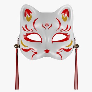 3D chinese style face mask - TurboSquid 1691628