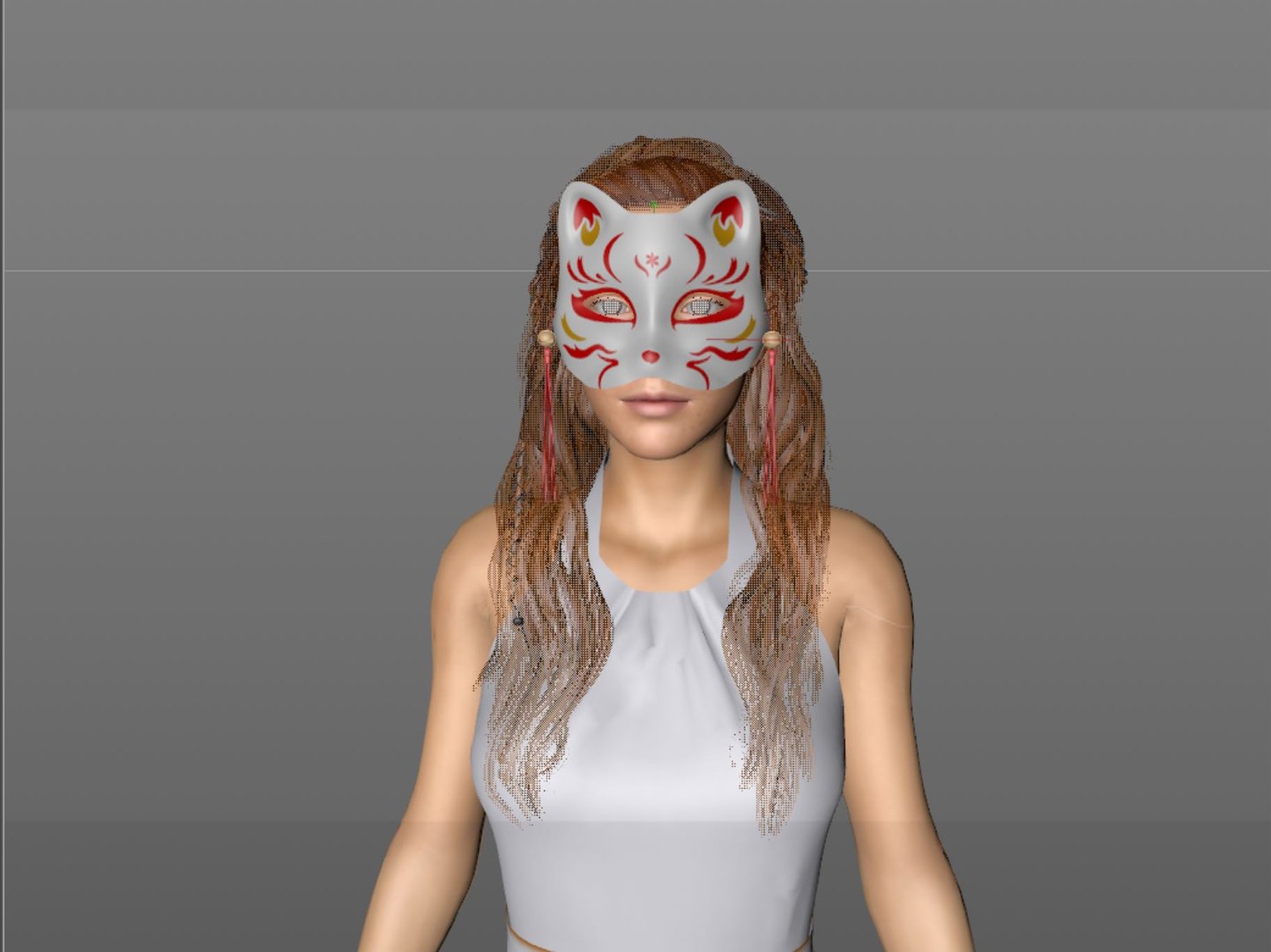 3D Fox Mask - TurboSquid 1689236