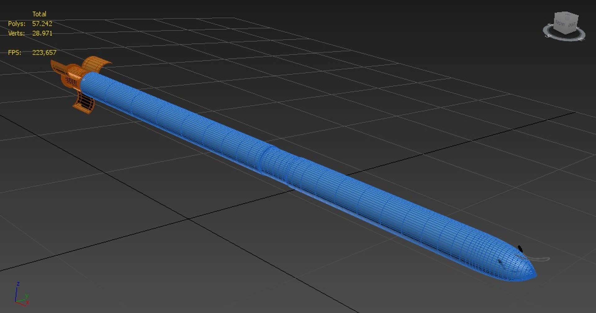 Hydra 70 Rocket 3D Model - TurboSquid 1398969