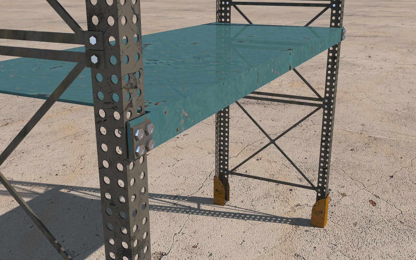 Modular Industrial Rack 3D Model - TurboSquid 1223121