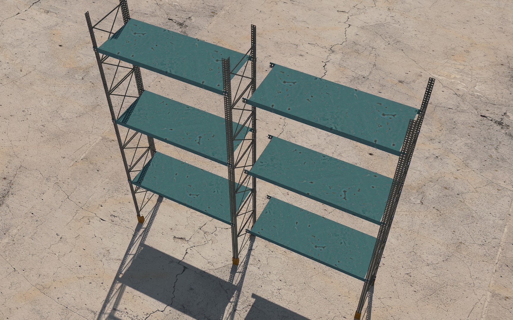 Modular Industrial Rack 3D Model - TurboSquid 1223121