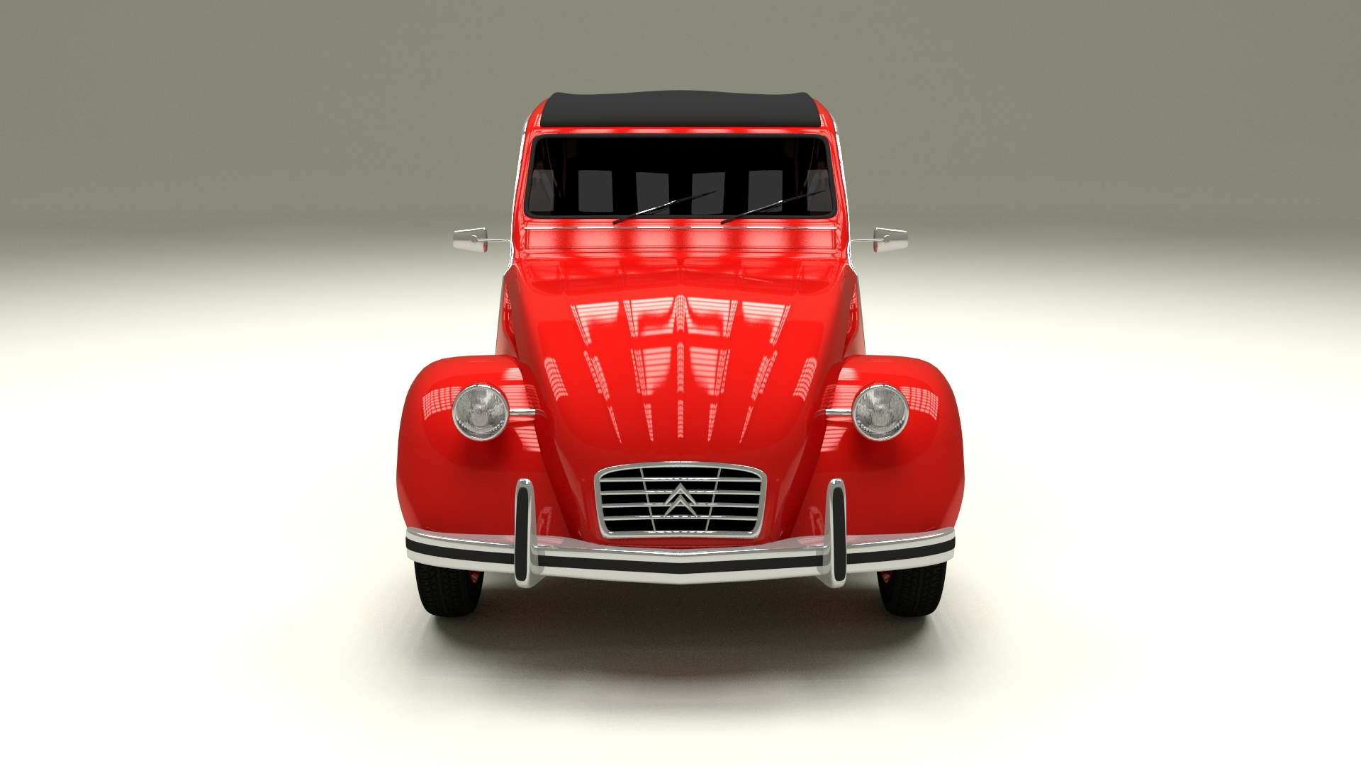 3d Model Citroen 2cv