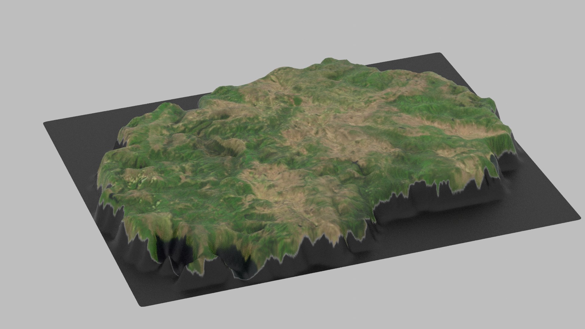 3D North Macedonia Map Country Model - TurboSquid 2076291