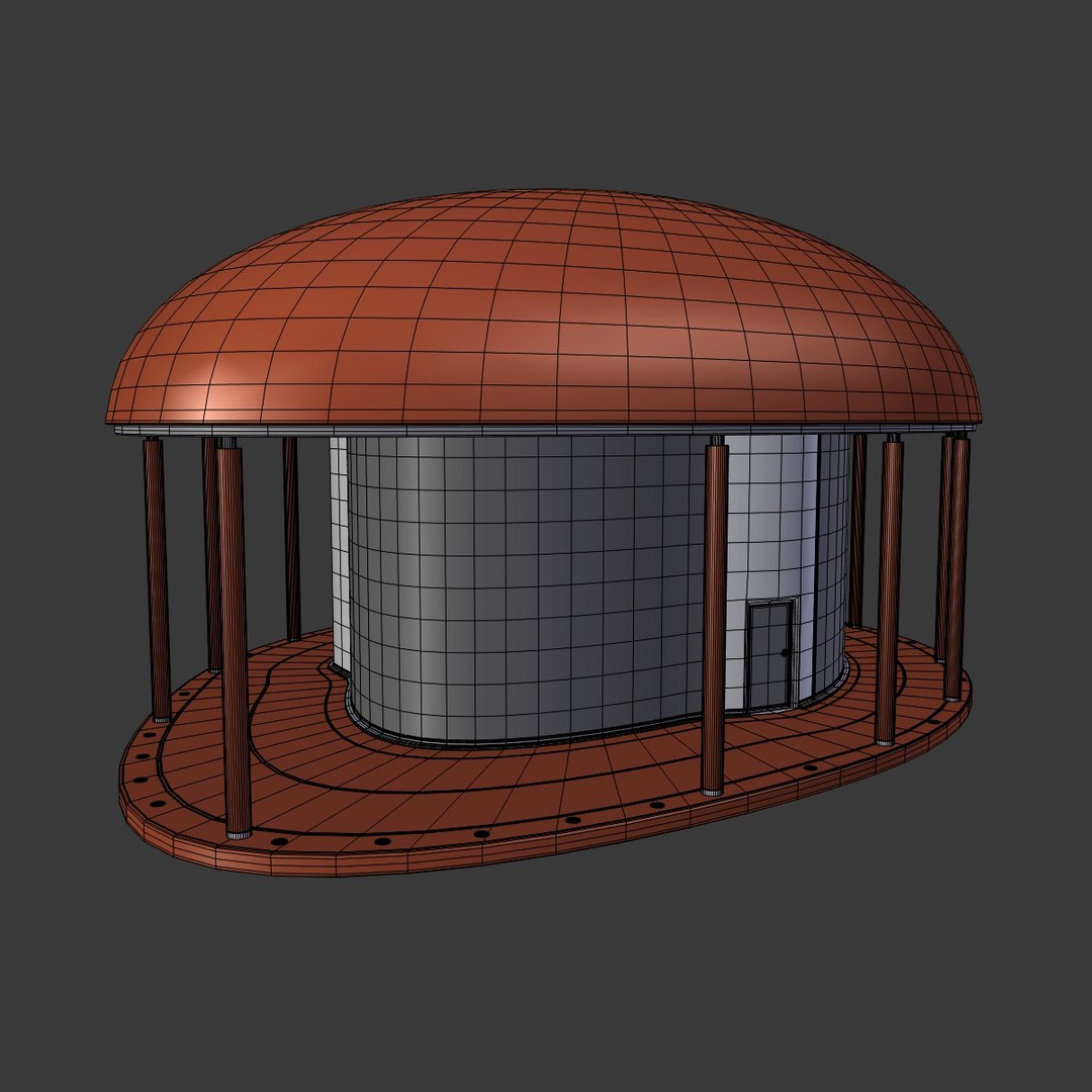 Scene Filler Building 3d Obj