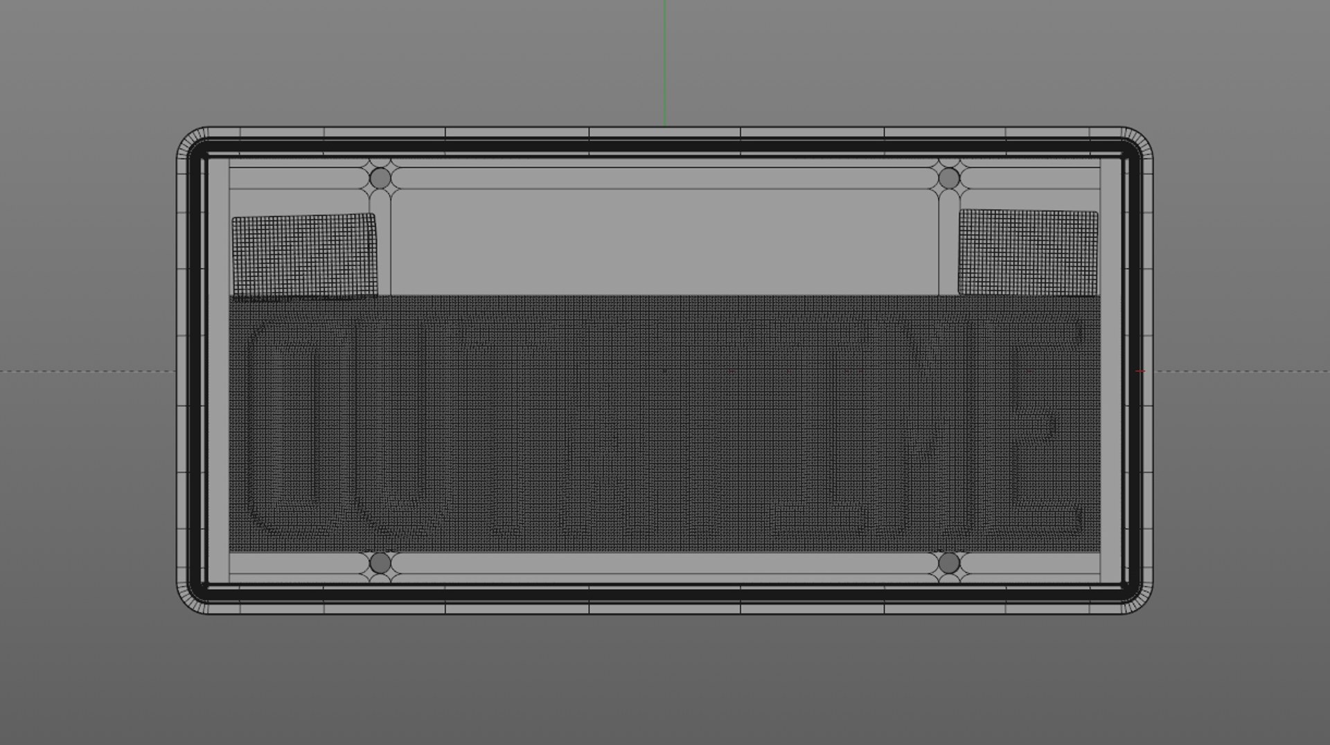 Outatime License Plate Time Machine 3d C4d