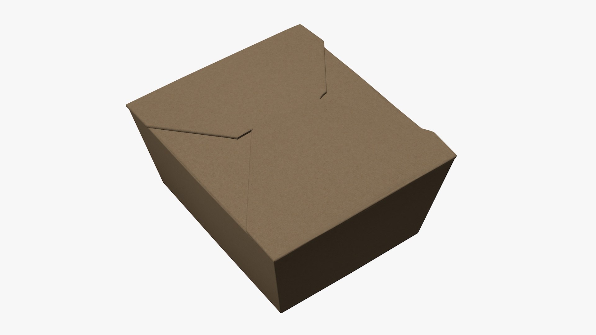 3D Takeout Food Box - TurboSquid 2242259